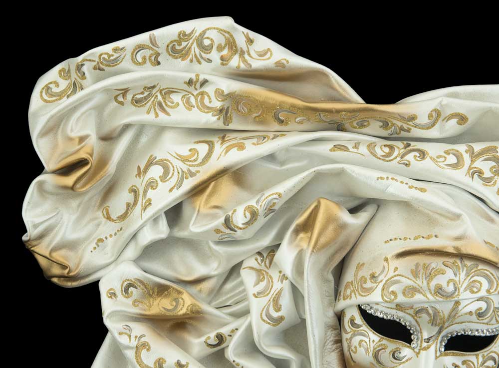 Masques vénitiens en cuir pour carnaval et décoration | MasquesdeVenise.fr