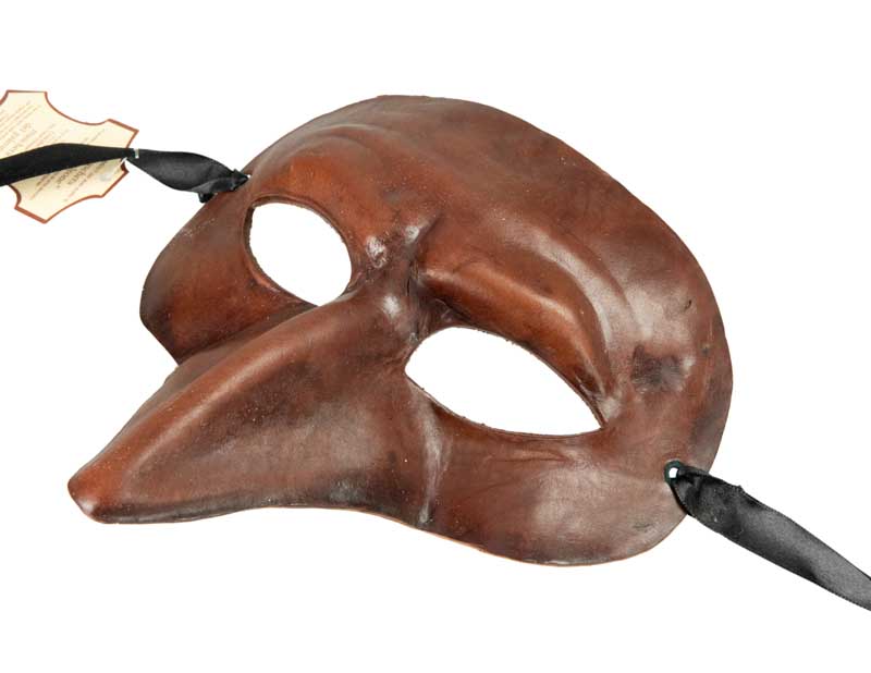 Masques vénitiens en cuir pour carnaval et décoration | MasquesdeVenise.fr