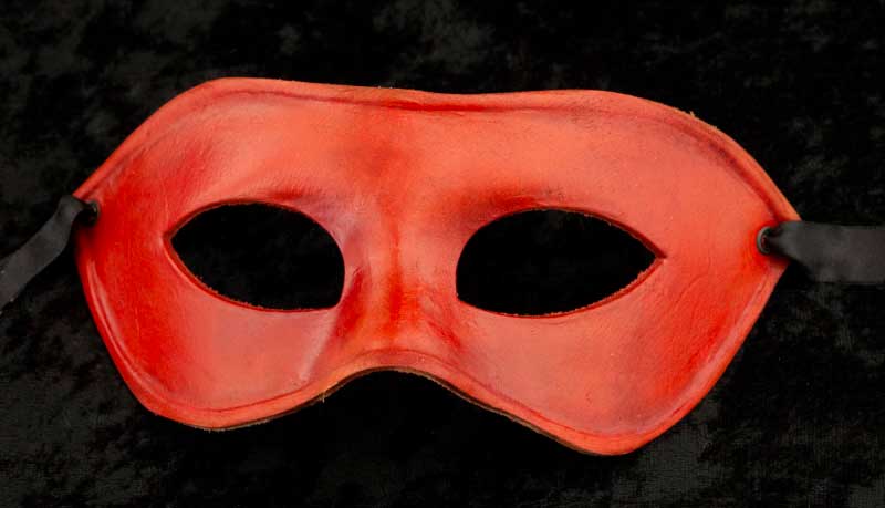 Masque de Venise en cuir-masque cuir - masques venitiens - masque ...