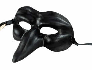 Masques vénitiens en cuir pour carnaval et décoration | MasquesdeVenise.fr